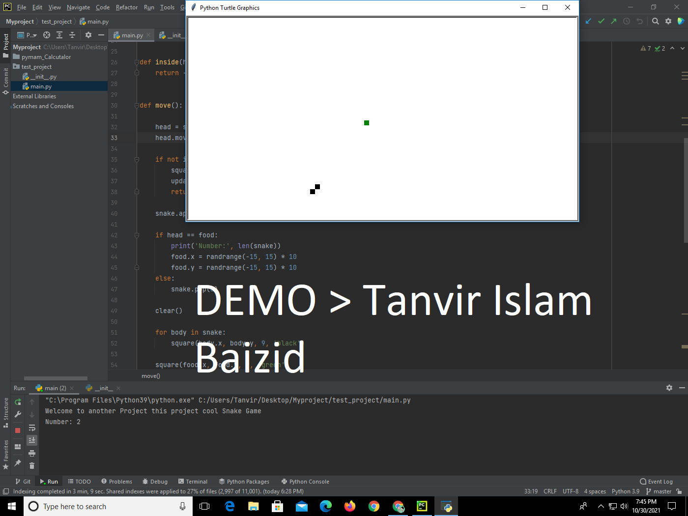 GitHub Devbaizid Pymam Snake Game Pymam Snake Game Cool Project