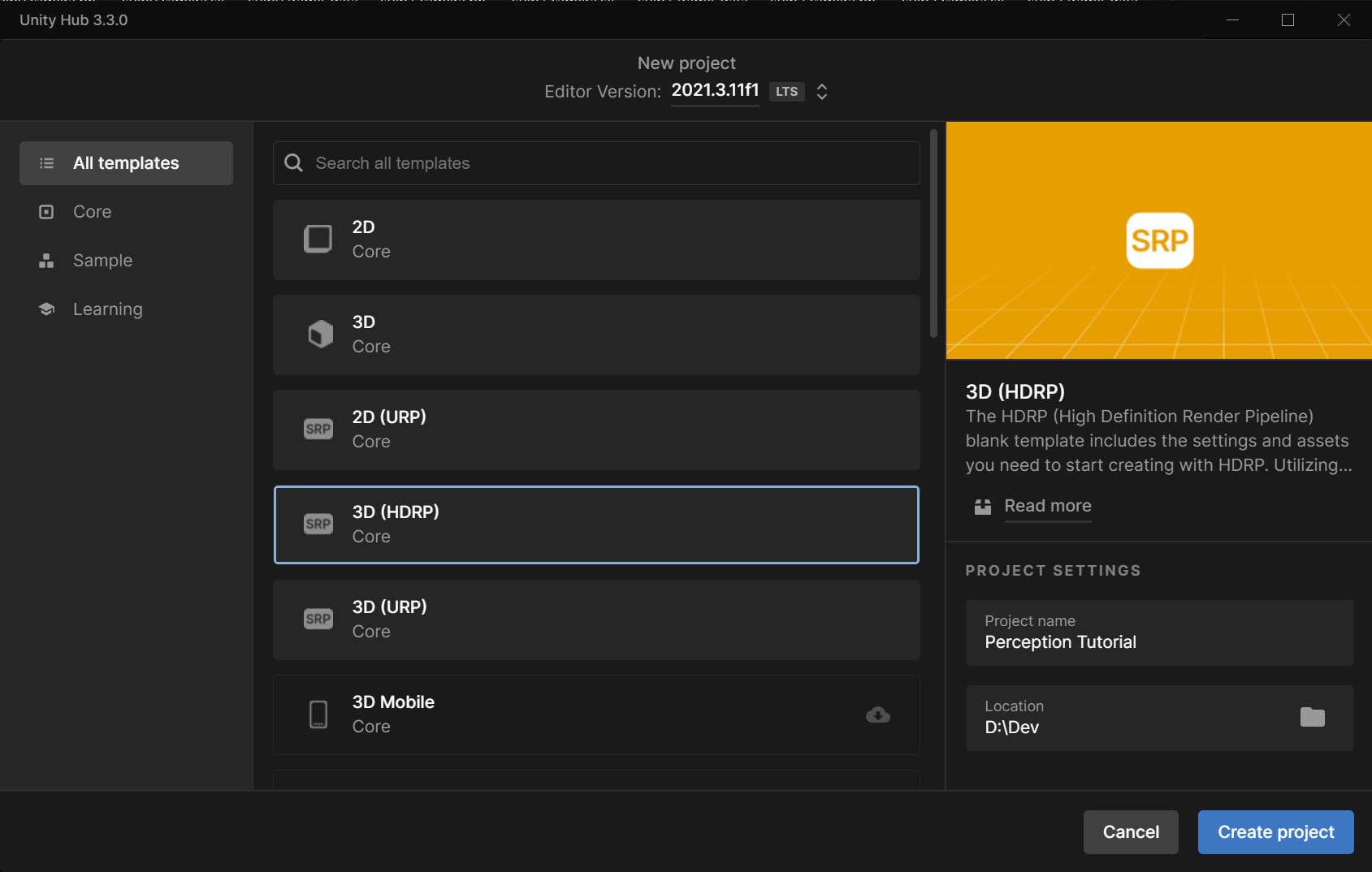Here You Can Also Open Either Of The Configurations By Clicking The