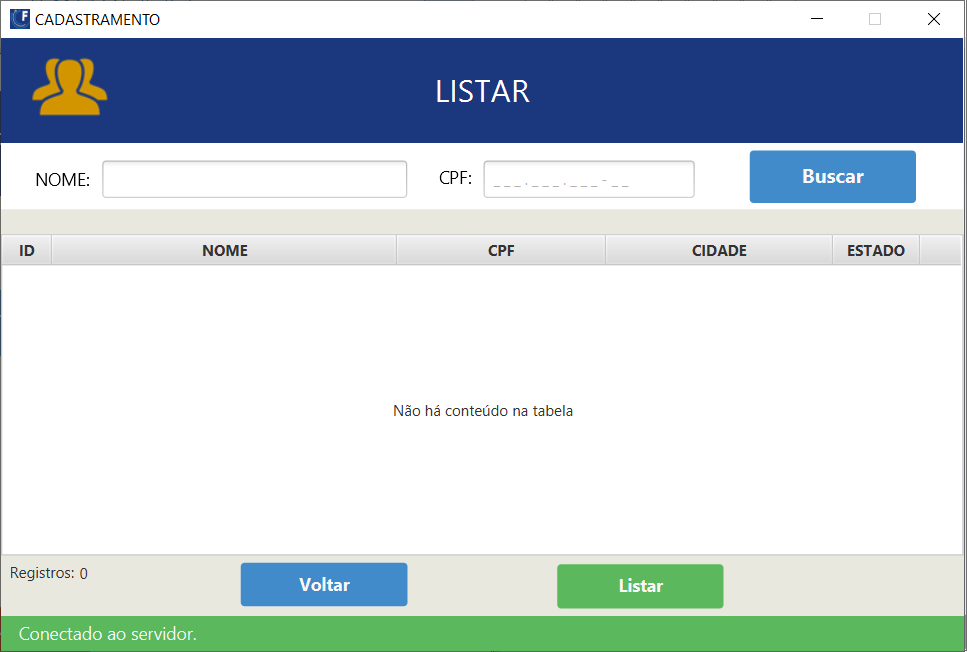 Github Gregorilima Cadastramento Javafx Desktop Cadastramento App