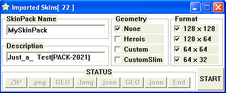 GitHub - AM71113363/SkinPackCreatorV2: Make .mcpack skins (+Geometry ...