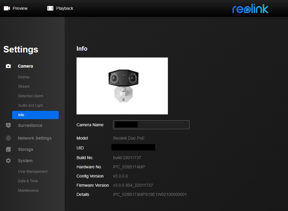 GitHub - x-zeroflux-x/Reolink-Duo: Reolink Duo Camera Firmware