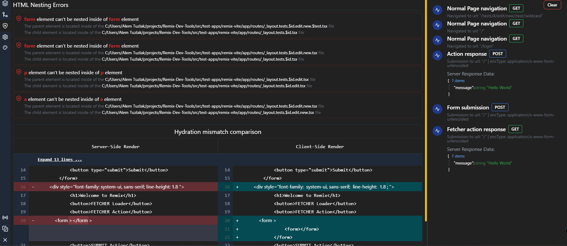 Best of JS • Remix-Dev-Tools