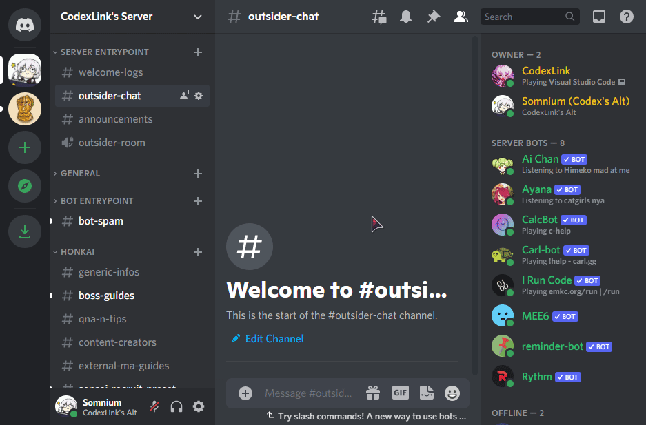 Discord Activity Badge