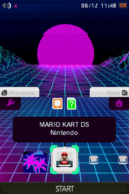 Vaporwave | TWiLight Menu++ Themes