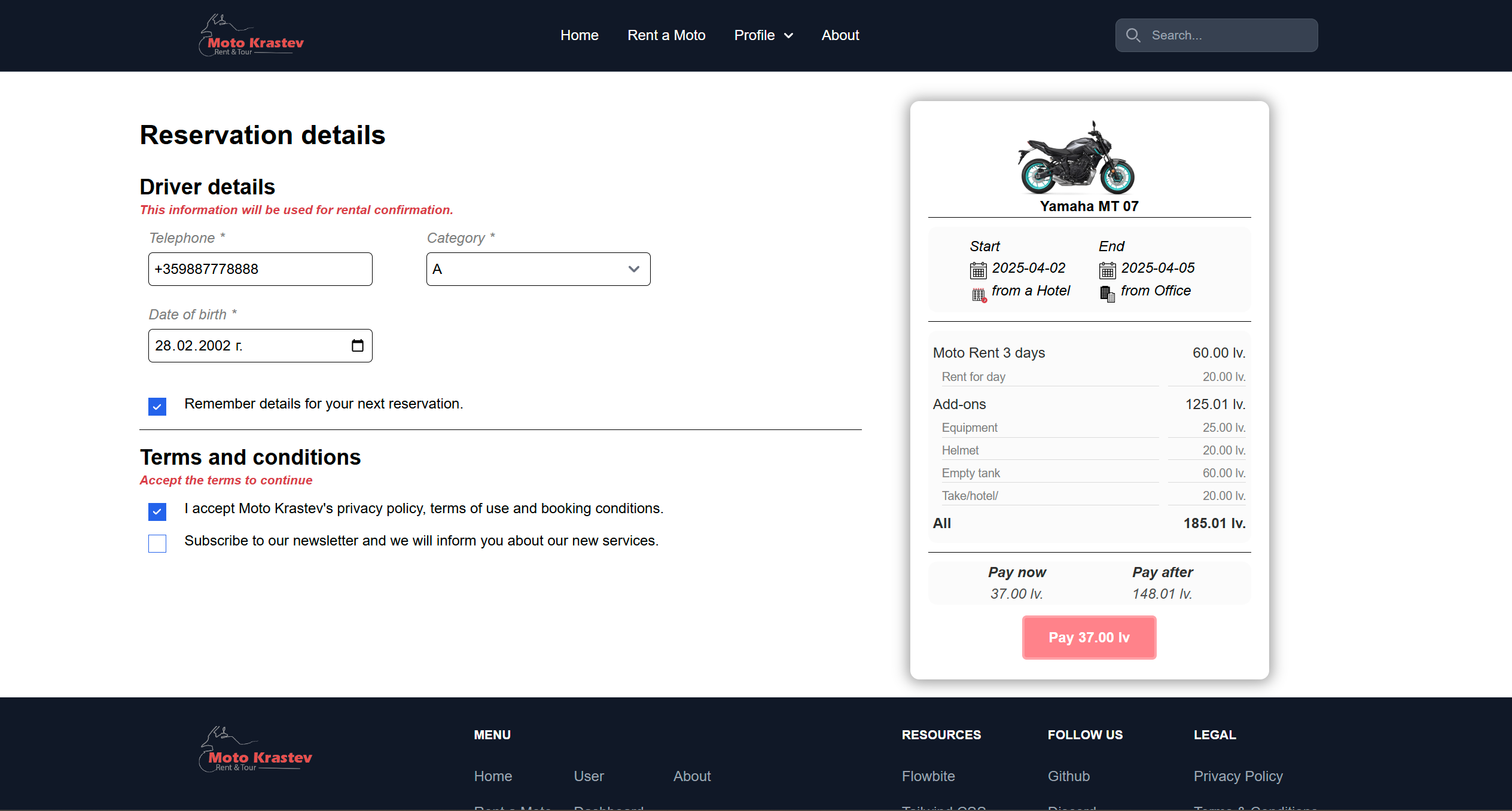 GitHub - DanielVKrastev/rent-a-motorcycle-react-project-2025: A React-based application than ...