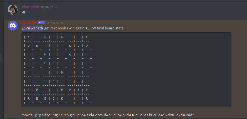 Chess Bot Discord 