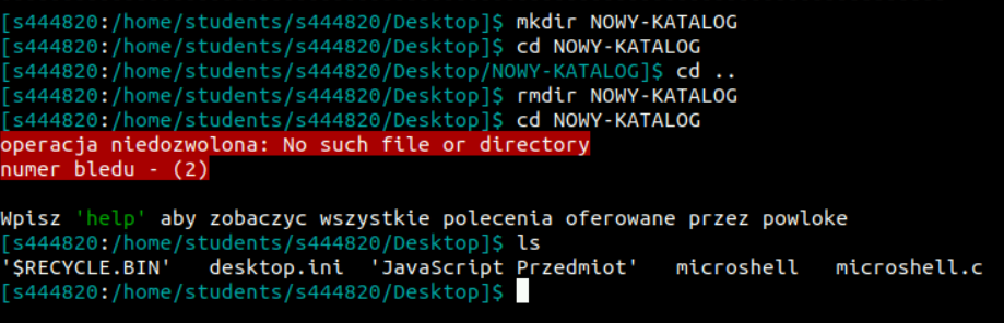 GitHub - Education-IT/MicroShell: Unix shell - C