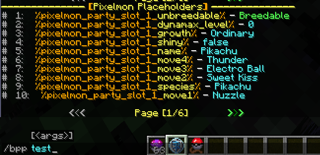 BukkitPixelmonPlaceholders | SpigotMC - High Performance Minecraft ...