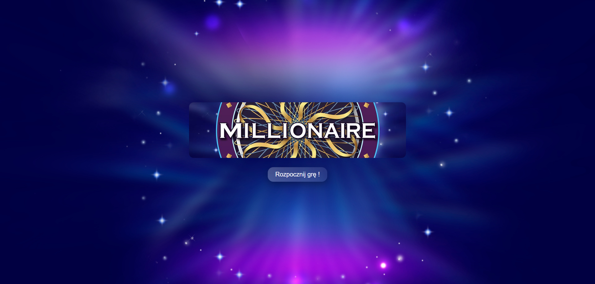 GitHub - Grzegorz96/millionaire-web-app: Web application for ...