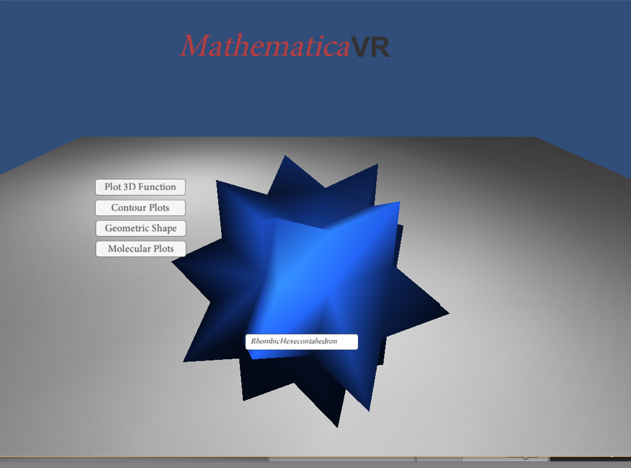 GitHub - J0Nreynolds/MathematicaVR: Creating a means to access the 3D ...