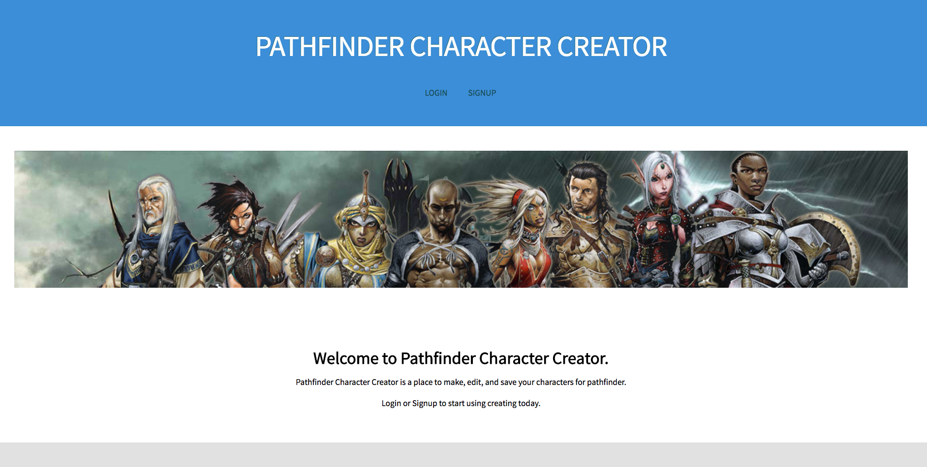 GitHub - KyloJorgensen/pathfinder-character-creator: Pathfinder ...