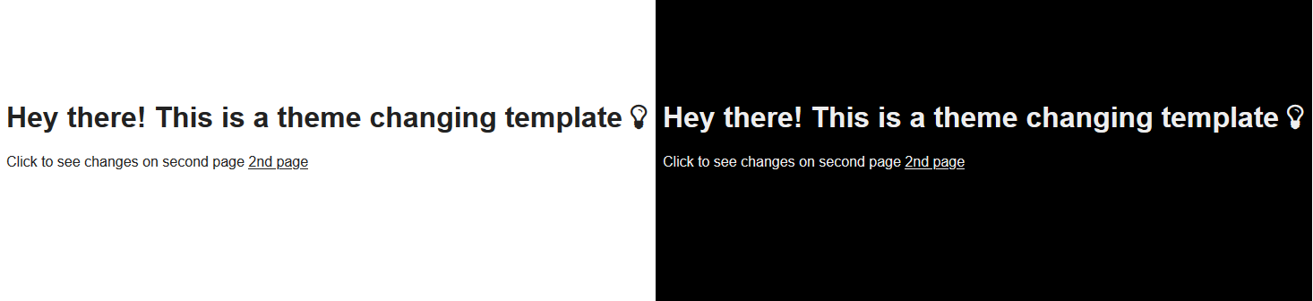 GitHub - MEGAMINDMK/Theme-Change: A theme changing template for websites