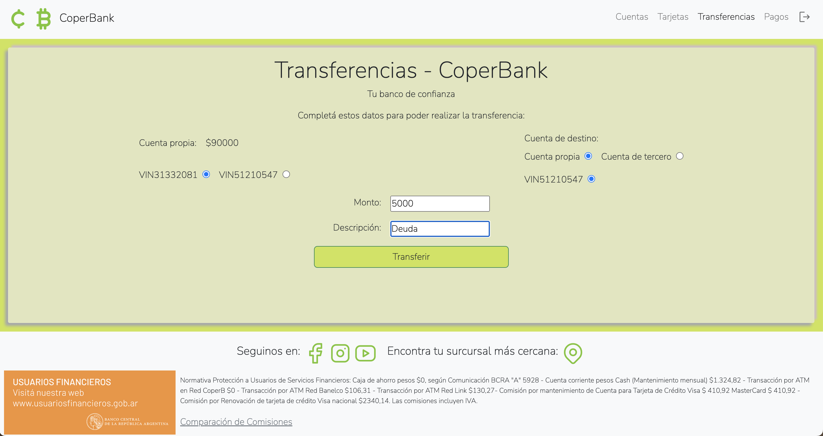 GitHub - MRDoming/homebanking
