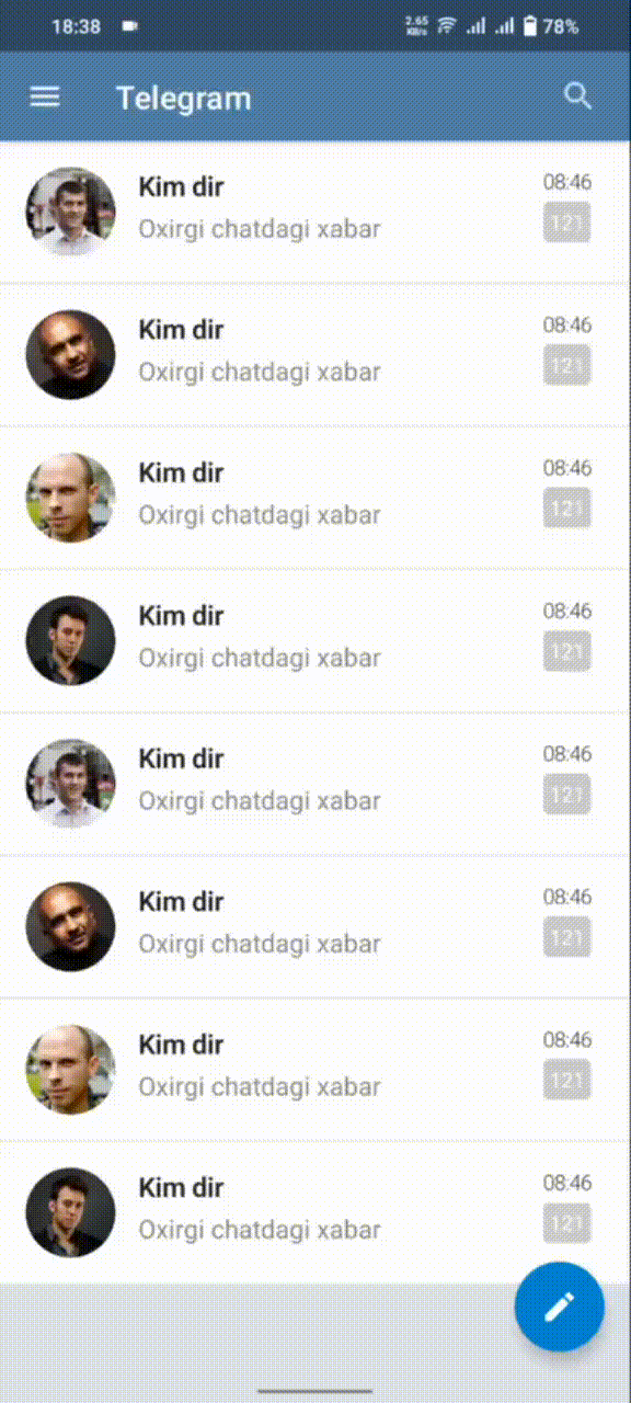 GitHub - Mahmudxon/Telegram-UI-Clone