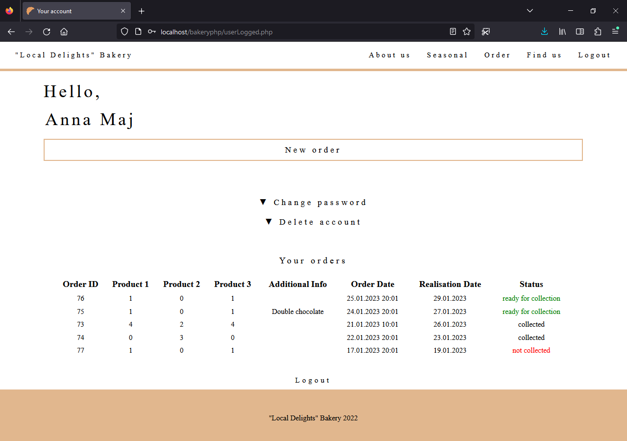 GitHub - Mar0u/bakeryPHP: A simple CRUD web application for a bakery ...