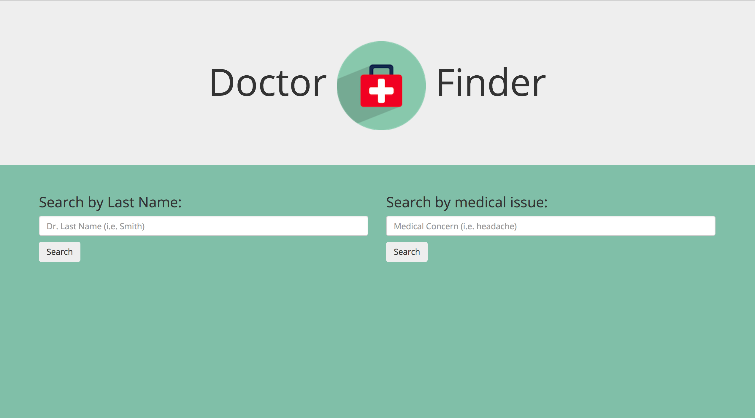 GitHub - MegOlson/doctor-lookup