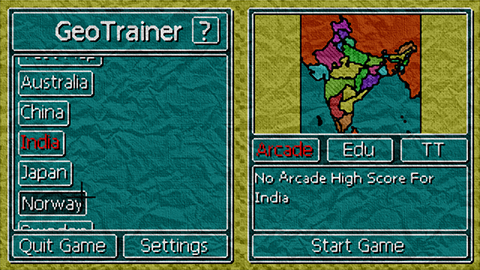 GitHub - O-Boll/geotrainer: A geography game with a retro look.