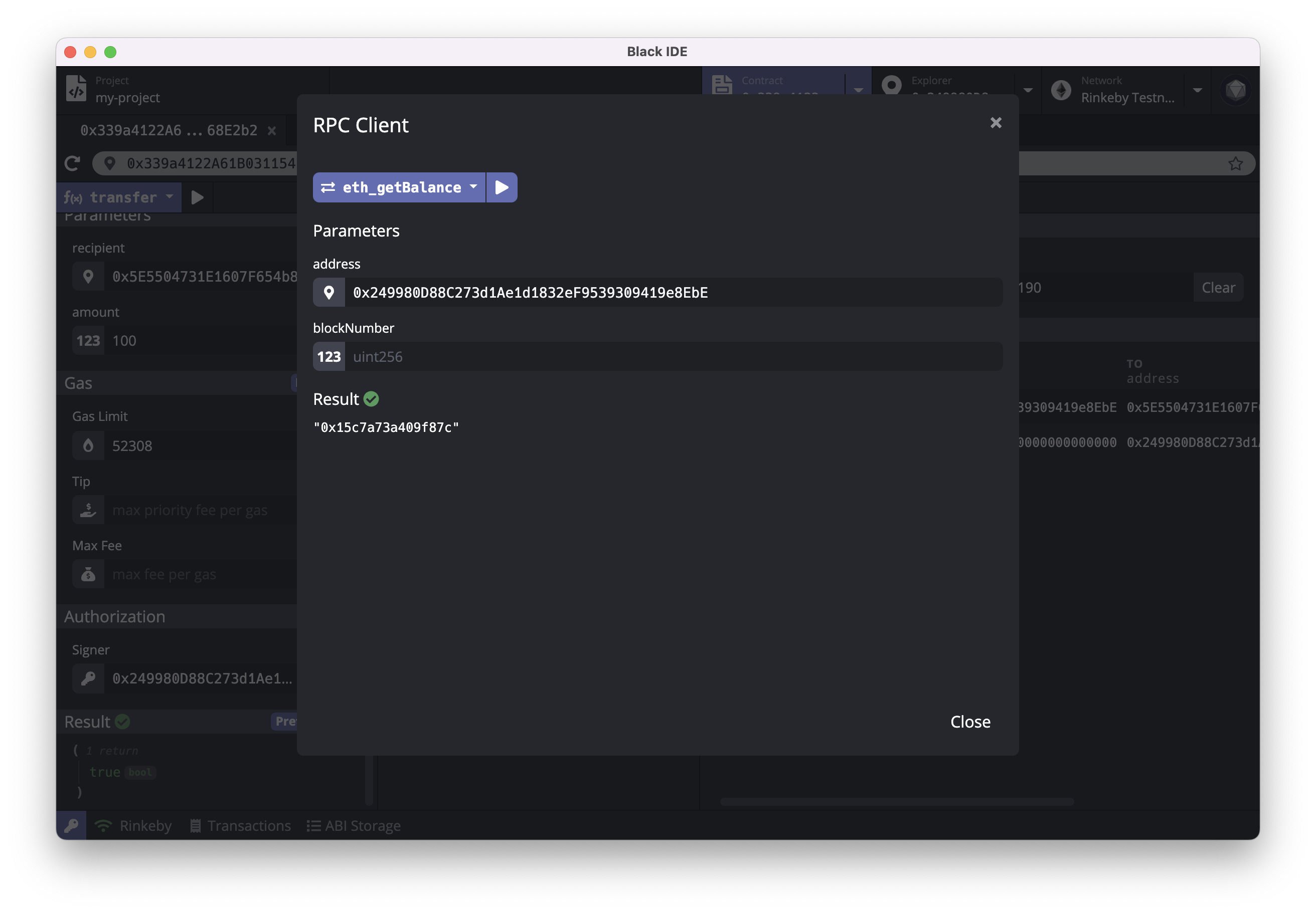 分享 功能 black ide 还 提供 了 项目 分享 功能