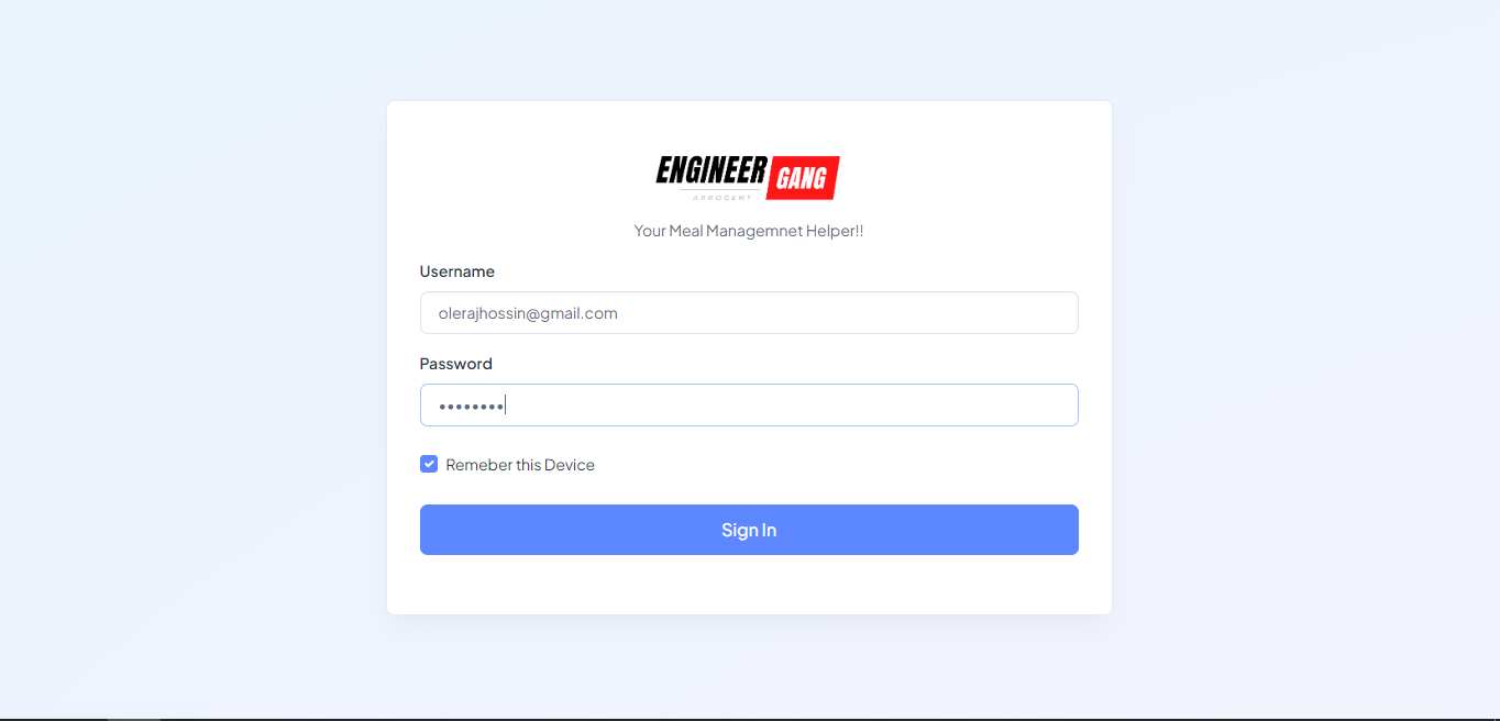 GitHub - Oleraj09/Mess-Meal-System: Meal App :: A useful web ...