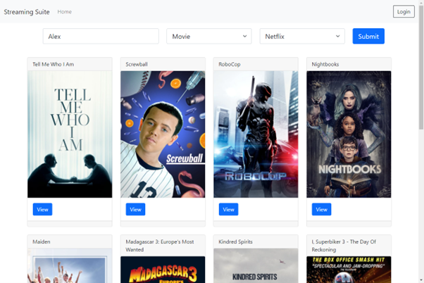 GitHub - ParaMahalingam/Streaming-service-suite: Streaming Service ...
