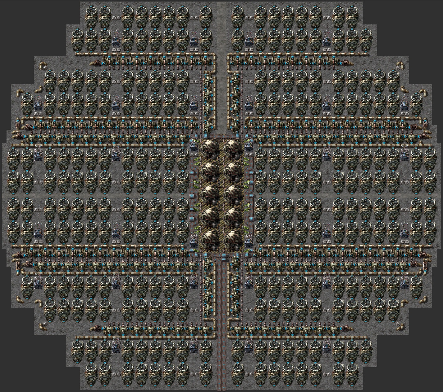 GitHub - huntfx/factorio-blueprints: Blueprints for Factorio