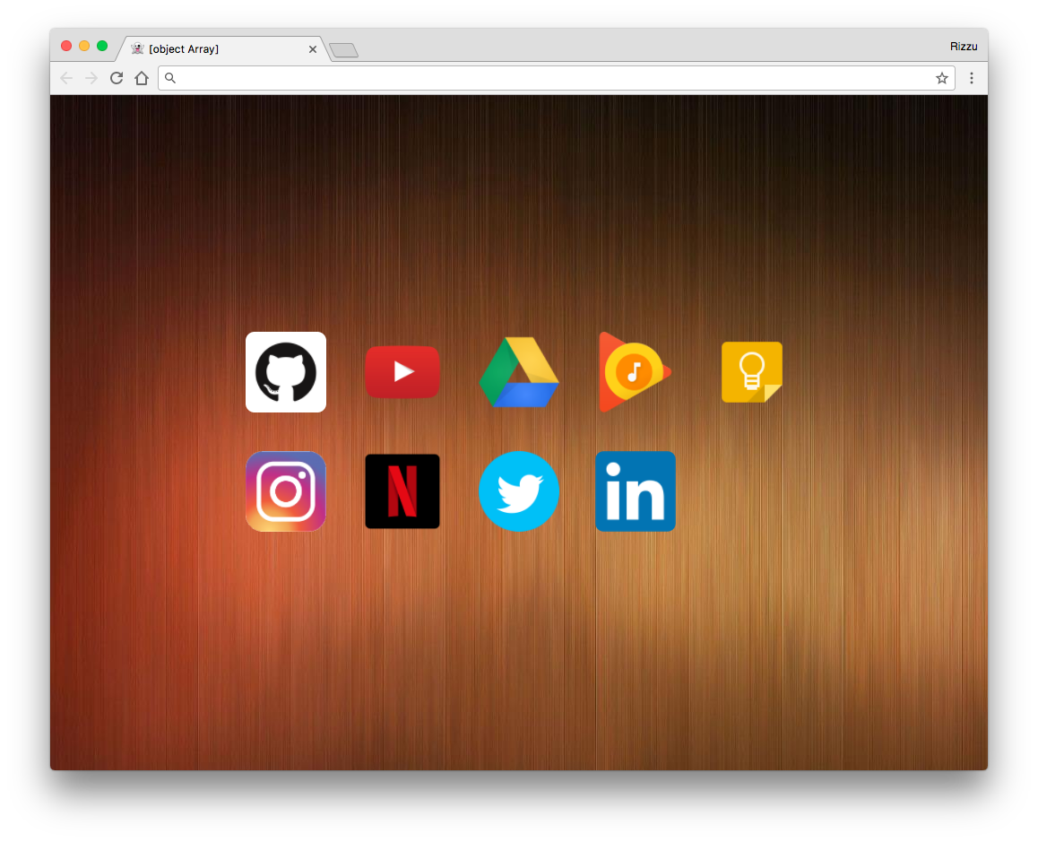 GitHub - lesnitsky/new-tab: Minimalistic chrome new tab