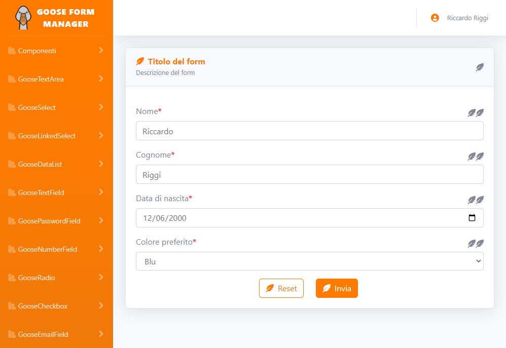 GitHub - RiccardoRiggi/gooseform-manager: Goose Form Manager è un ...