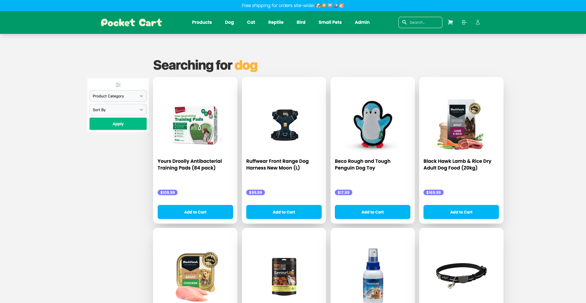 GitHub - Griffy92/online-shop-client