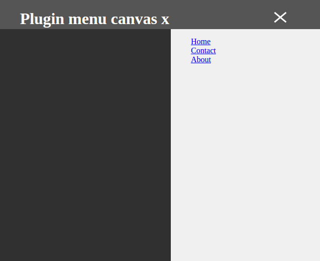 GitHub - SHENOISZ/plugin-menu-canvas-x: Menu web create with js and css