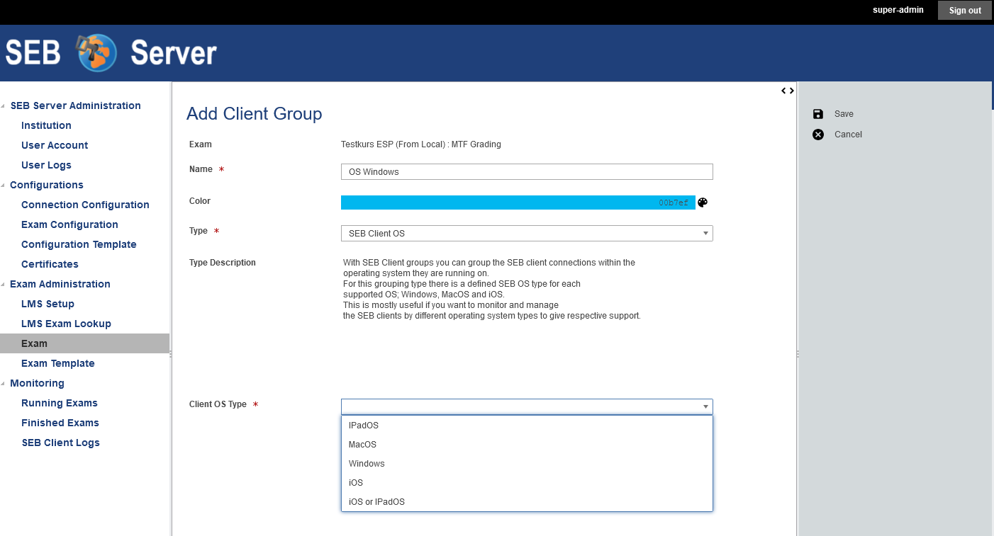SEB Client Groups — SEB Server documentation