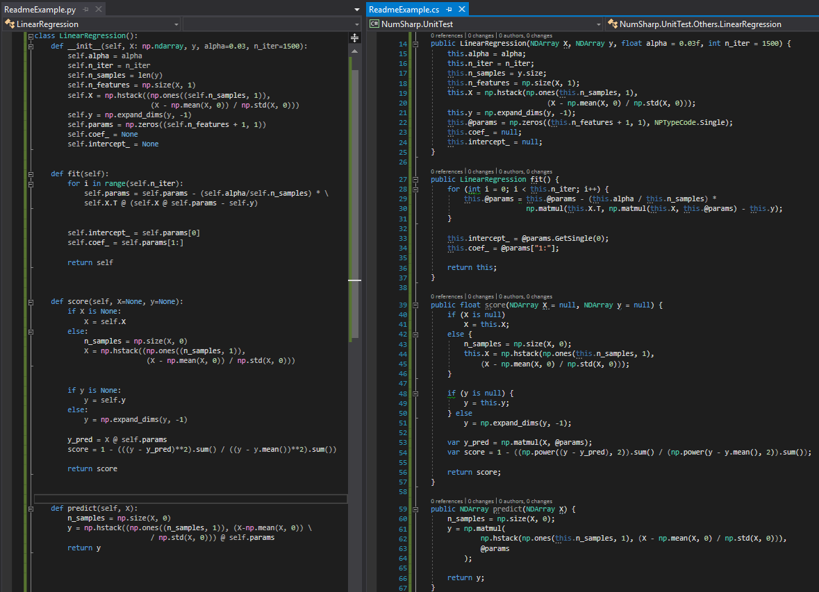 NumSharp：C#で使えるNumPyライクな数値計算ライブラリ | NegativeMindException
