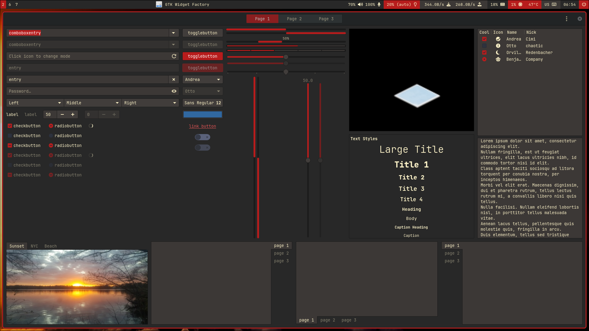 GitHub - ShellCode33/arc-theme-dark-red: A flat theme with transparent ...