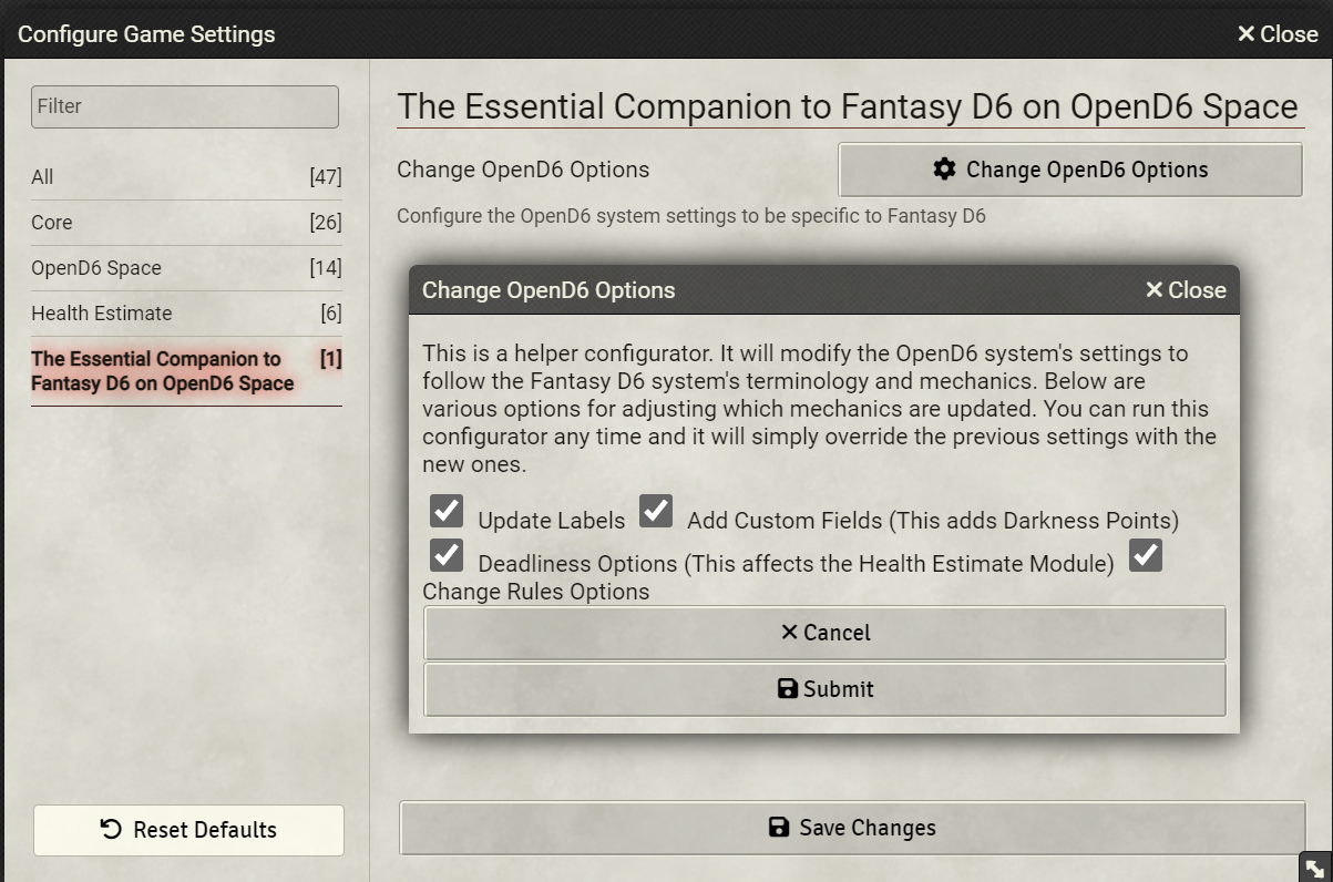 GitHub - SogeMoge/fantasyd6-essentialcompanion-od6s: The Essential ...