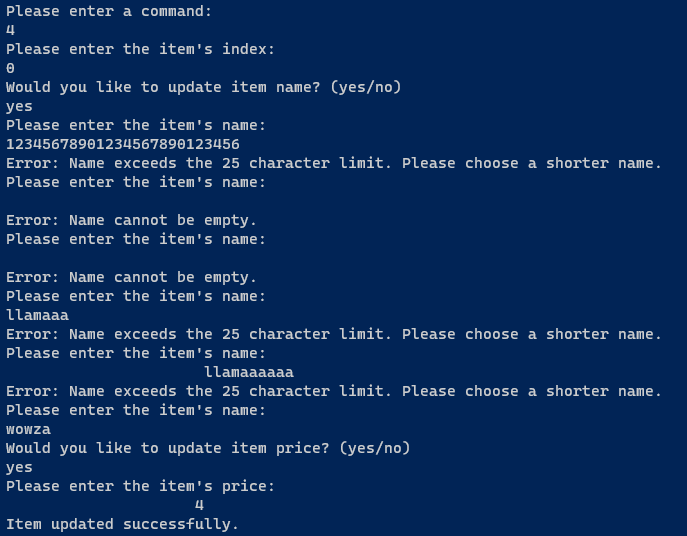 Leading And Trailing Whitespaces Are Considered Part Of Item Names · Issue 4 · Spawnageloong