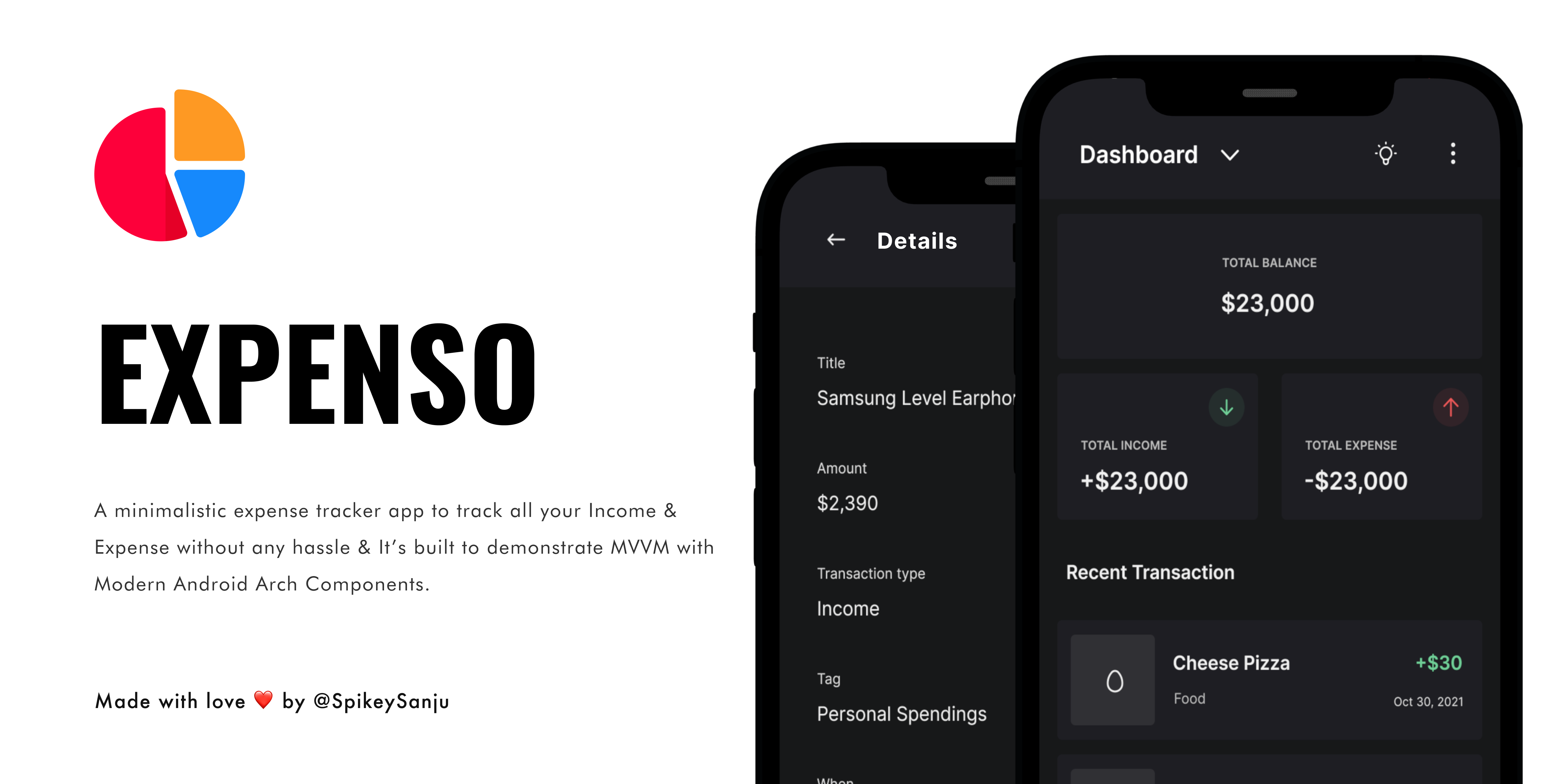 Expenso A Minimal Expense Tracker App Built To Demonstrate codeKK Expenso A Minimal Expense Tracker App Built To Demonstrate codeKK