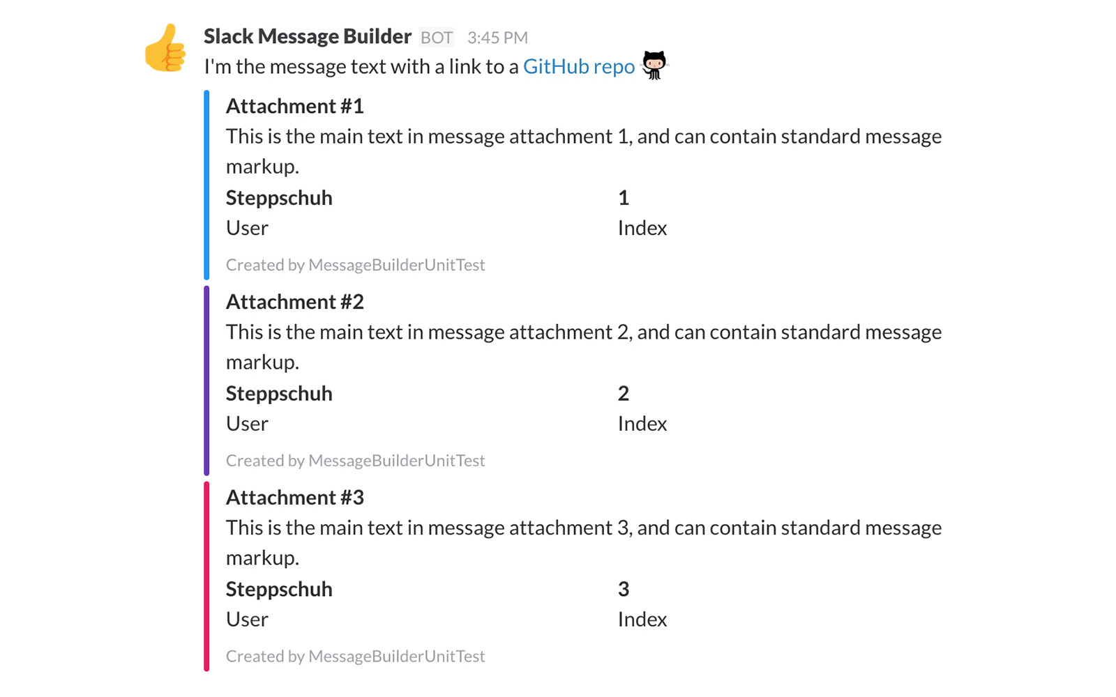 GitHub Steppschuh SlackMessageBuilder Generate Slack Messages In Java GitHub Steppschuh SlackMessageBuilder Generate Slack Messages In Java