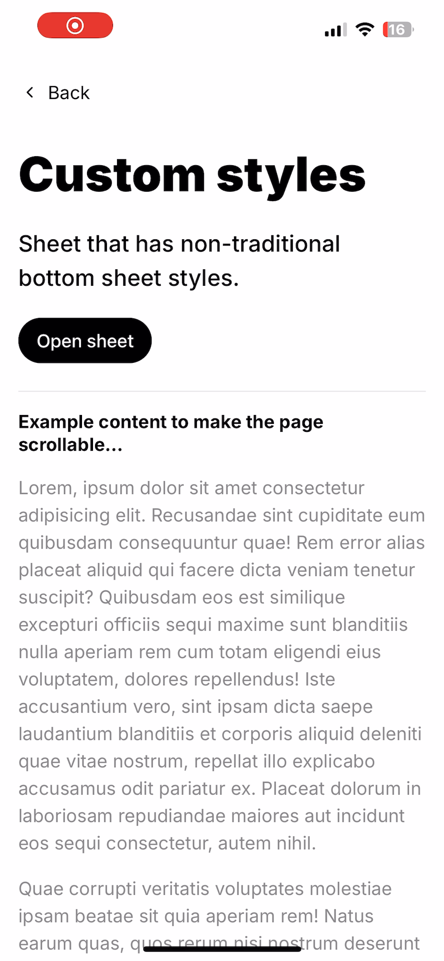 react-modal-sheet - npm