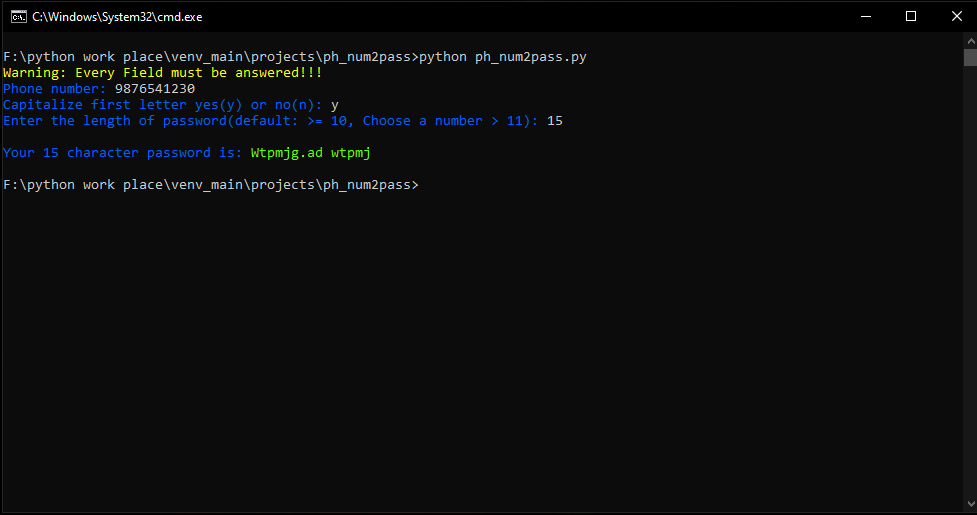 GitHub - Teameviral/phonenopassGen: Convert your phone number into a 🔑 ...