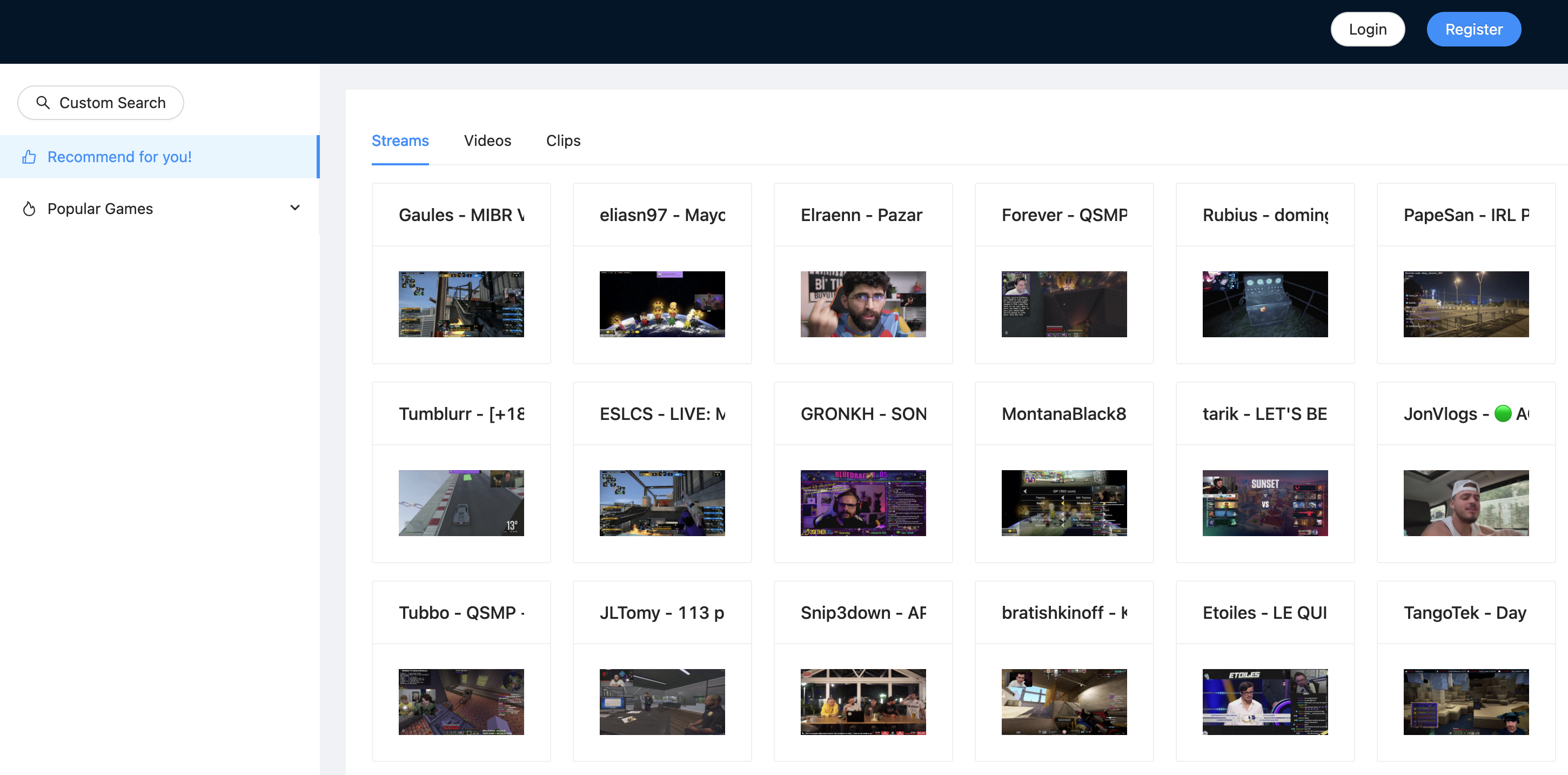 GitHub - Tianren-Zhang/Twitch: Twitch+: Personalized Recommendation ...