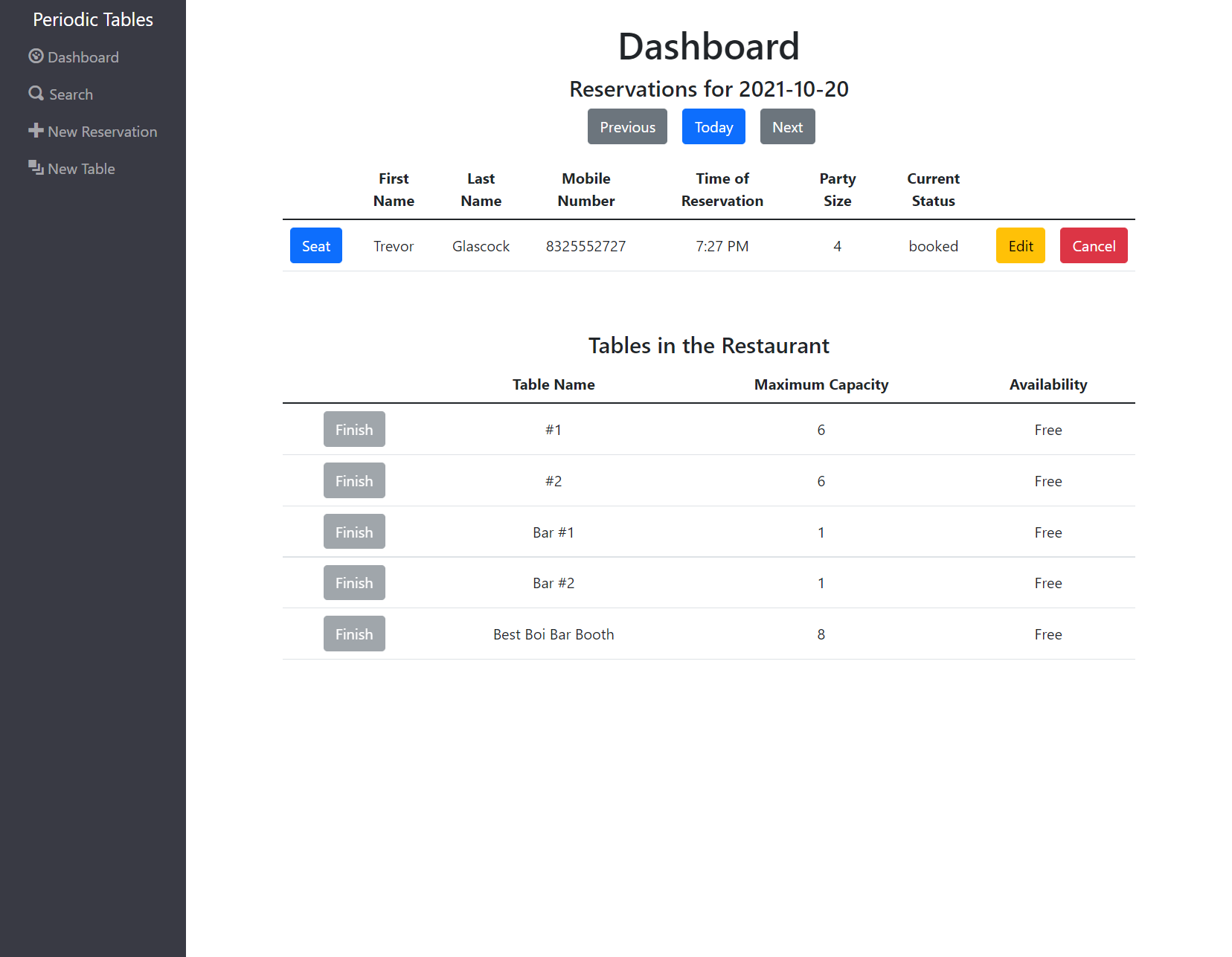 GitHub - TrevorGlascock/Restaurant_Reservation: Fullstack Restaurant ...