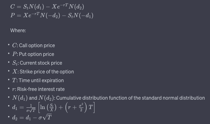 GitHub - UniversalTheory/Black-Scholes-Option-Calculator: A short ...
