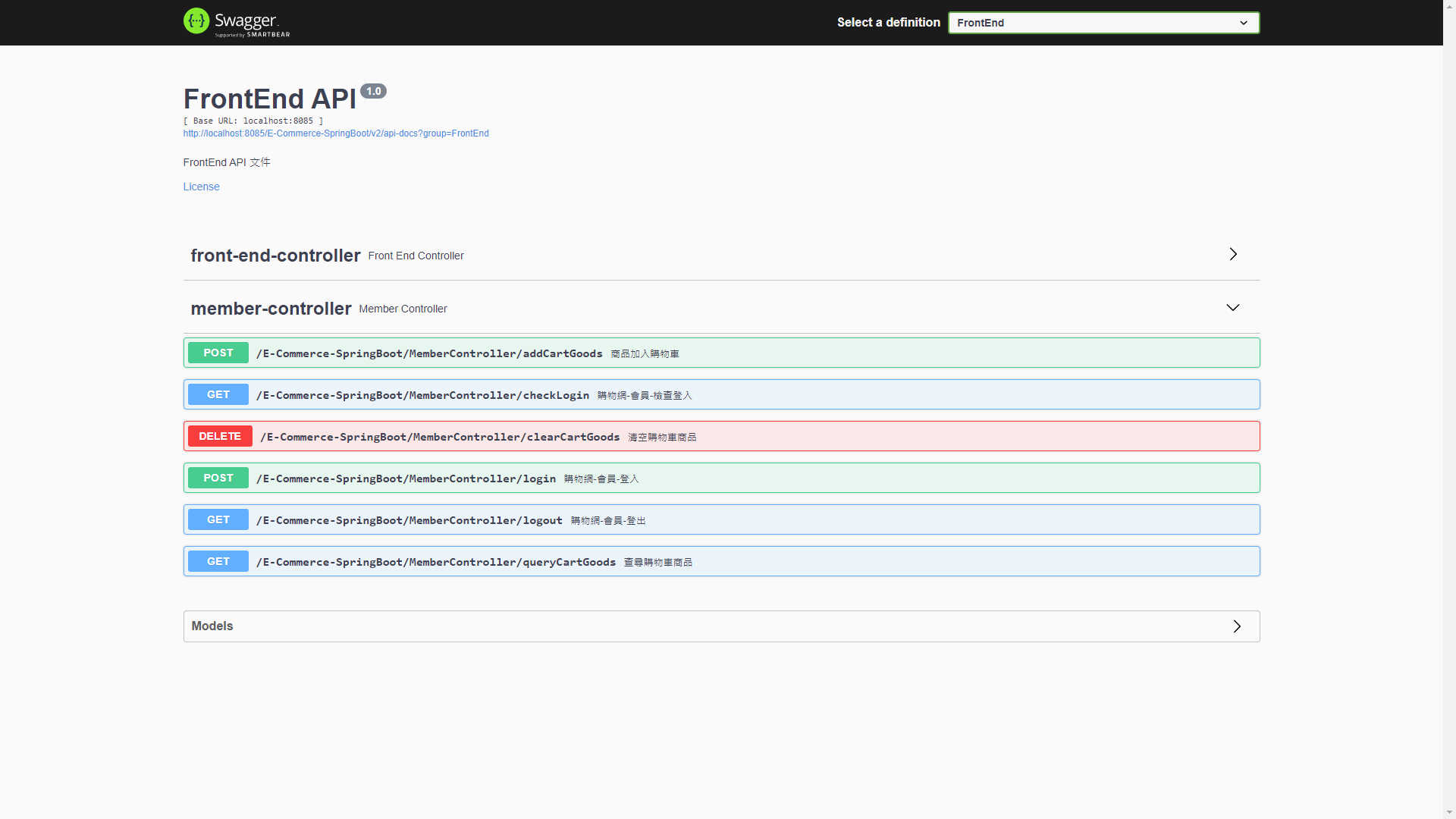 GitHub - XuShangXuan/E-Commerce-SpringBoot