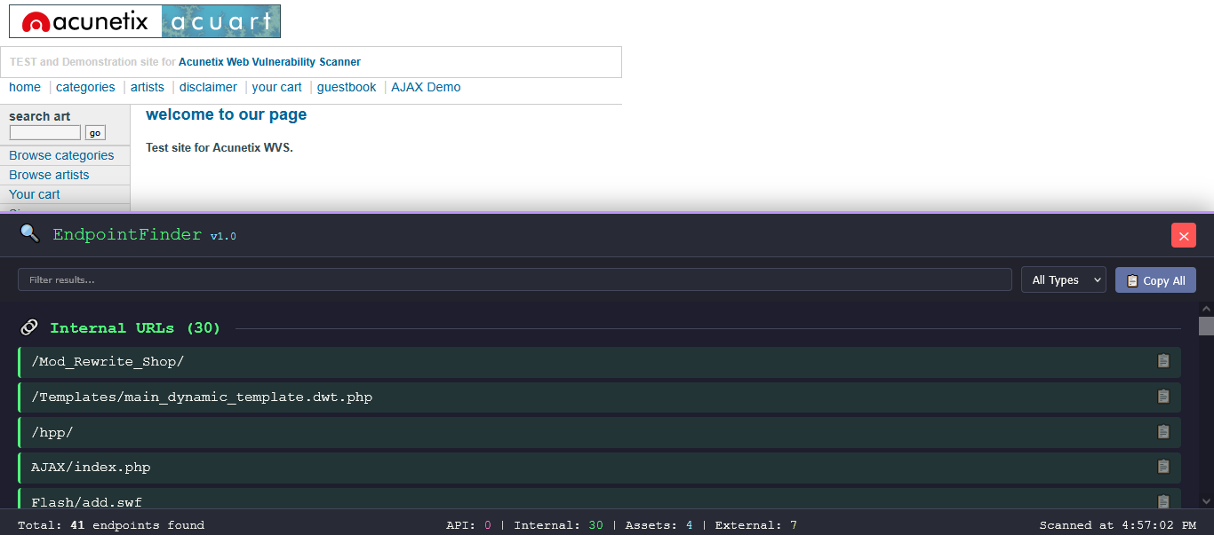 GitHub - ZeroMAN555/Endpoint-Finder: A powerful browser-based tool for discovering URLs and ...