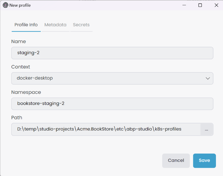 ABP Studio: Working with Kubernetes | ABP.IO Documentation