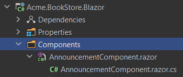 Blazor UI: Layout Hooks | ABP.IO Documentation