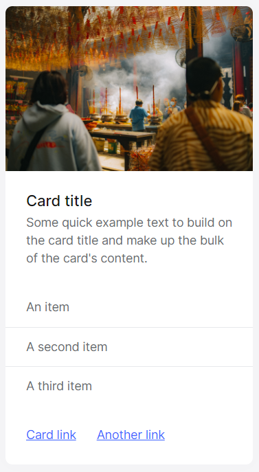 Card Component | ABP.IO Documentation
