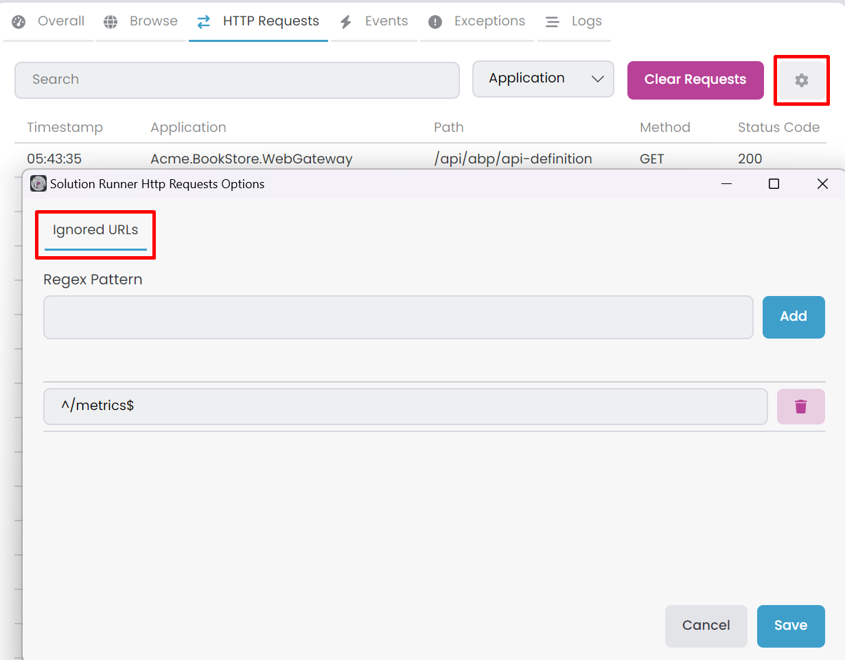 ABP Studio: Monitoring Applications | ABP.IO Documentation