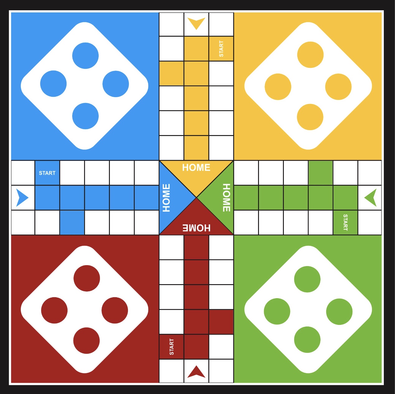 GitHub - ahmadw2/Ludo: Ludo is a South Asian board game where four ...