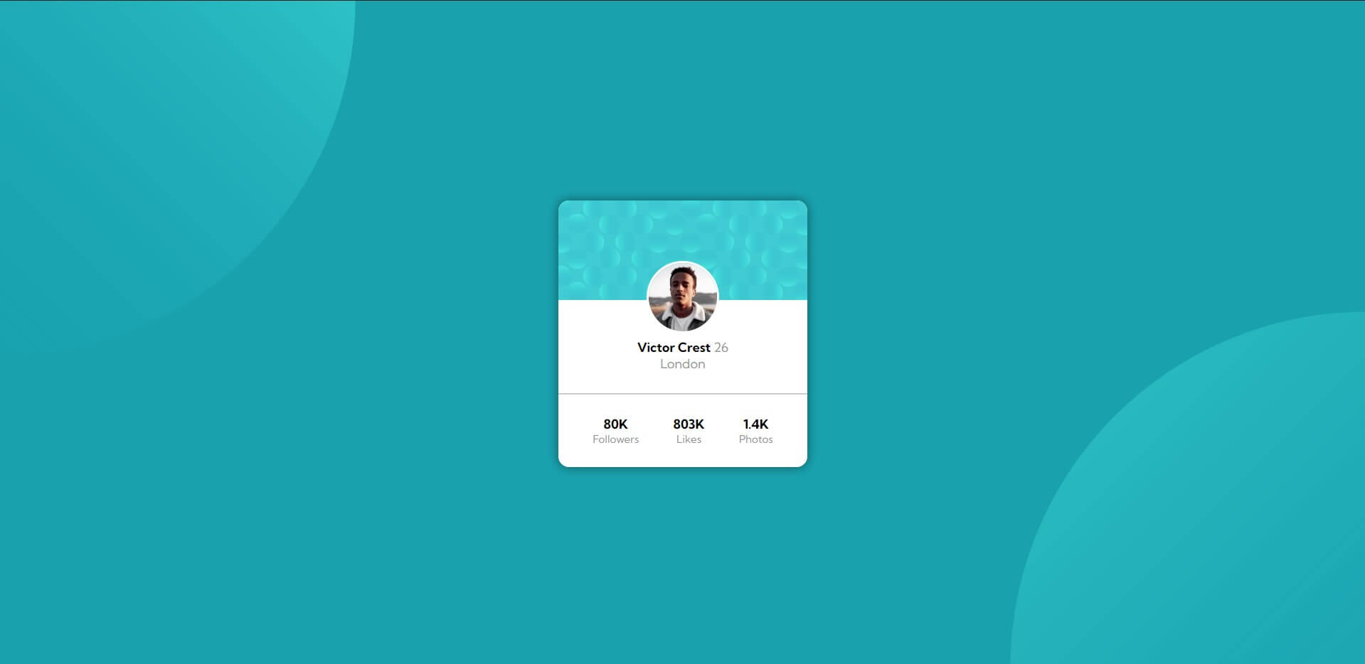 GitHub - alexandercddev/profile-card-component-main: This is a perfect ...