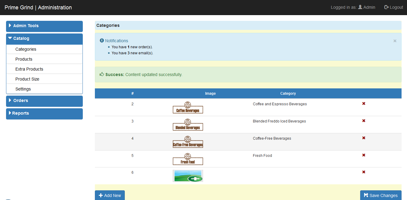 GitHub - alexis1117/CoffeeShop: Online Order Website for CoffeeShop ...